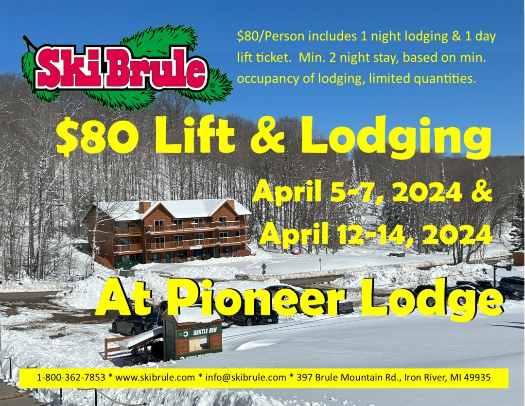 Ski Brule Lodging Packages | Ski Brule | Michigan Lodging