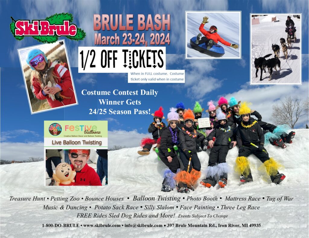 Snow Conditions & Hours | Ski Brule | Ski Michigan